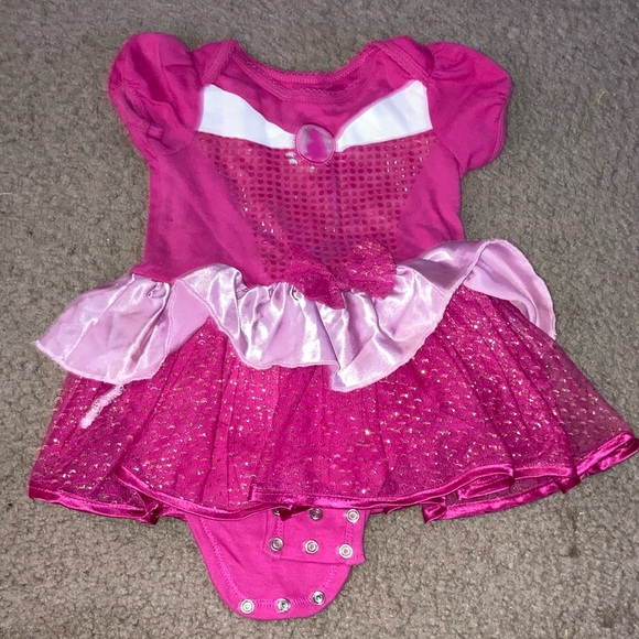Disney | Costumes | Disney Pink Dance Costumes With Sparkly Ruffles ...